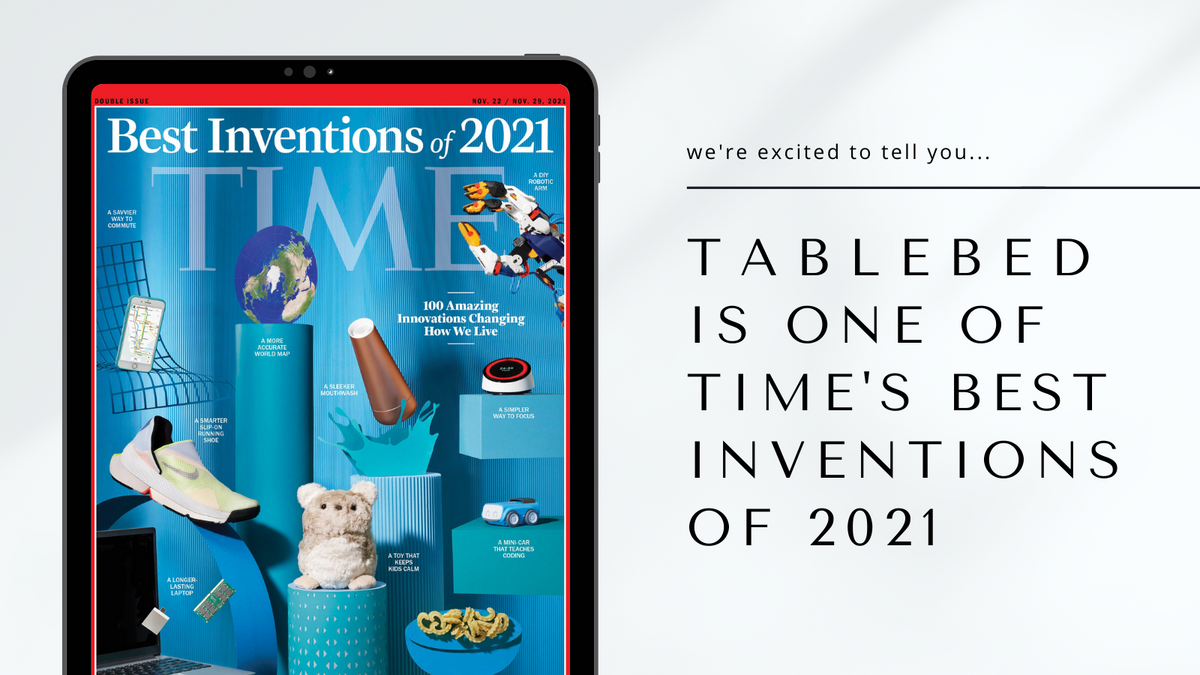 Best Inventions of 2021: Tablebed – Couch Potato Company