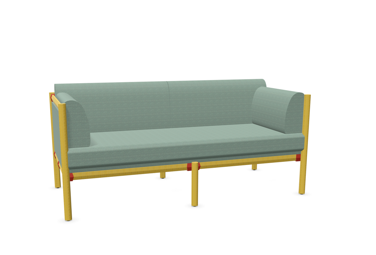 DAN Lounge 2 Seater Sofa – Couch Potato Company