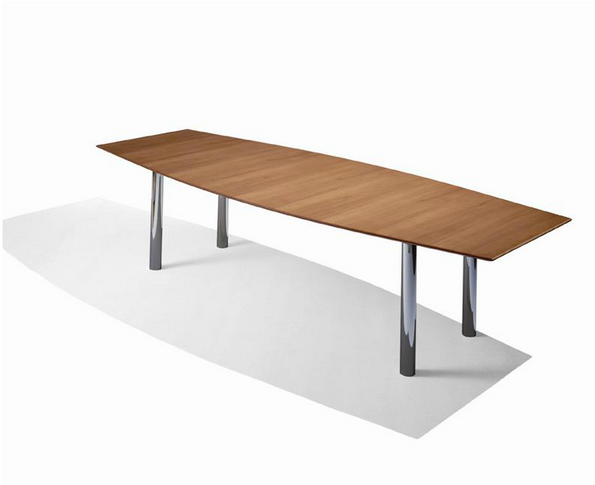 Florence Knoll Boat-Shaped Conference Table Desk 8/10 places – Couch ...